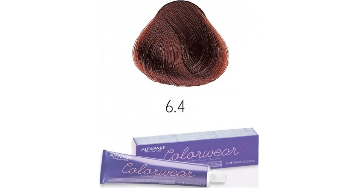 Vopsea semi-permanenta fara amoniac profesionala - 6.4 - Color Wear ...